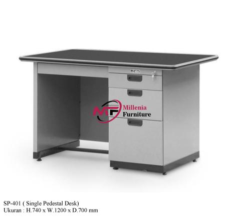 Jual Meja Kantor Alba SP 401 Murah Surabaya | Milleniafurniture.co.id