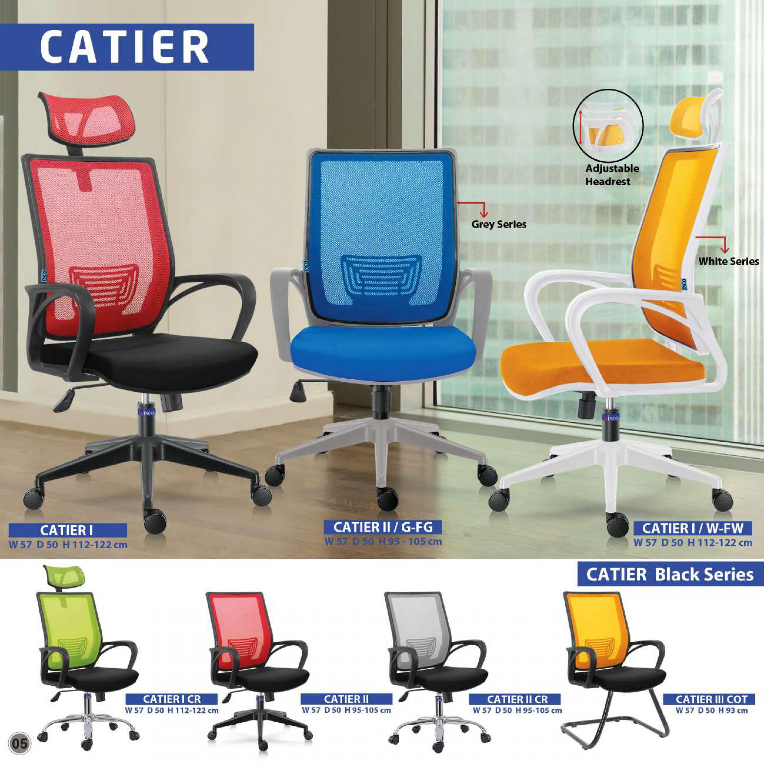 Jual Kursi Kantor Indachi Inco Catier Murah Surabaya ...