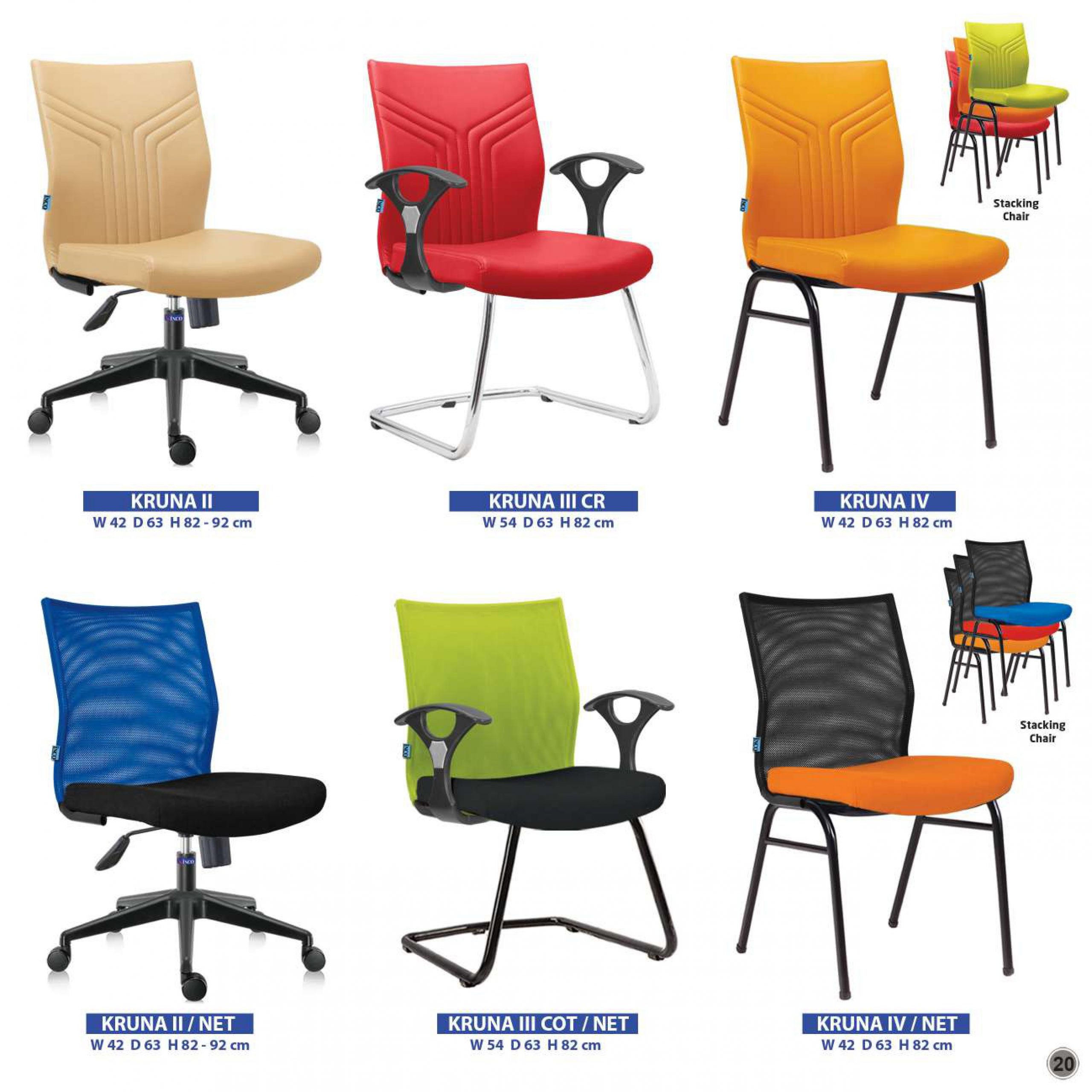 Jual Kursi Kantor Indachi Inco Kruna Murah Surabaya | Milleniafurniture ...